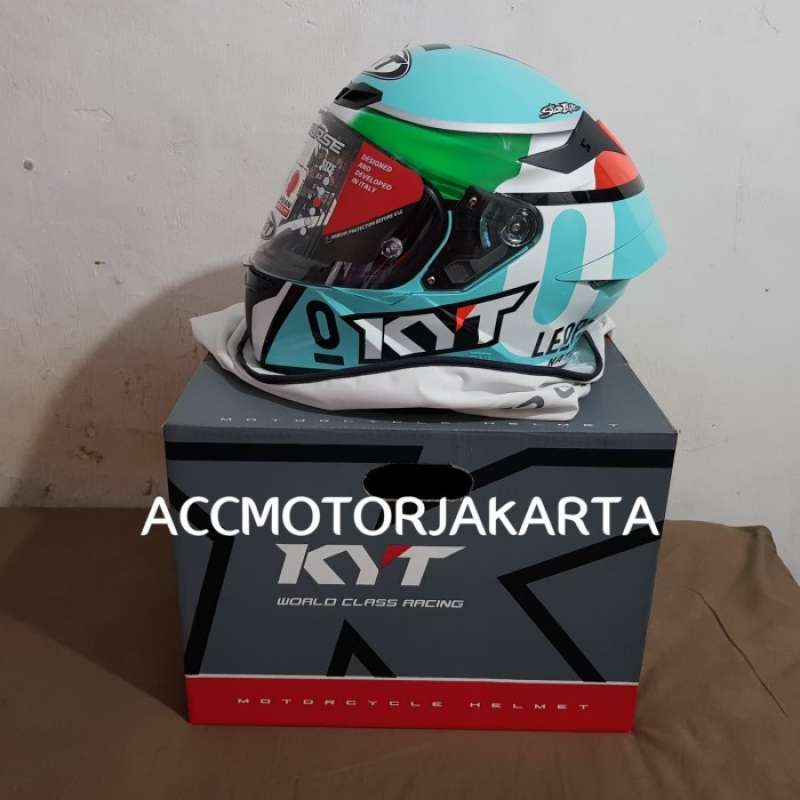 Promo Kyt Tt Course Replica Dalla Porta Leopard, Limited Edition Sni ...