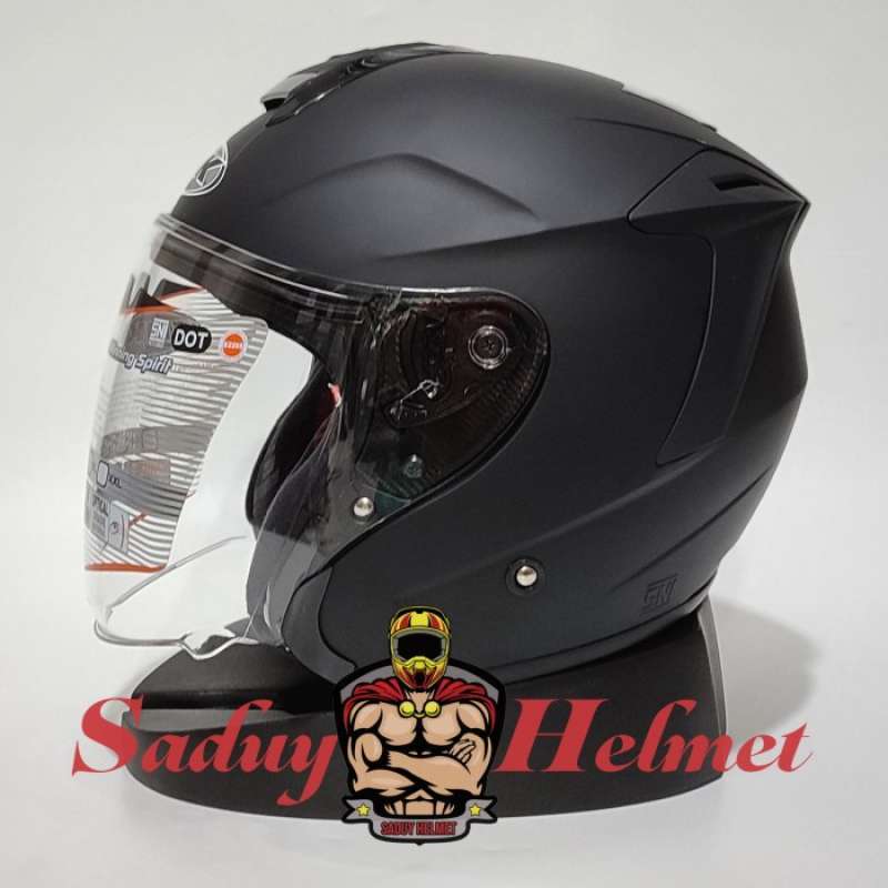 Promo Helm Ink Dynamic Solid Black Matt / Hitam Dop Diskon 23% di ...