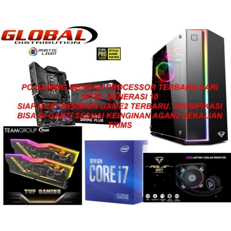 Promo Pc Gaming Core I7 10700 - Pc Rakitan Gaming Core I7 Omega X ...