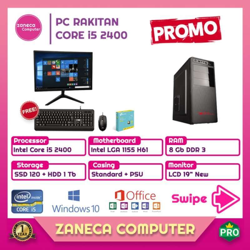 Promo PAKET PC Komputer PC Rakitan Core i5 Ram 8Gb Lengkap Murah Diskon ...