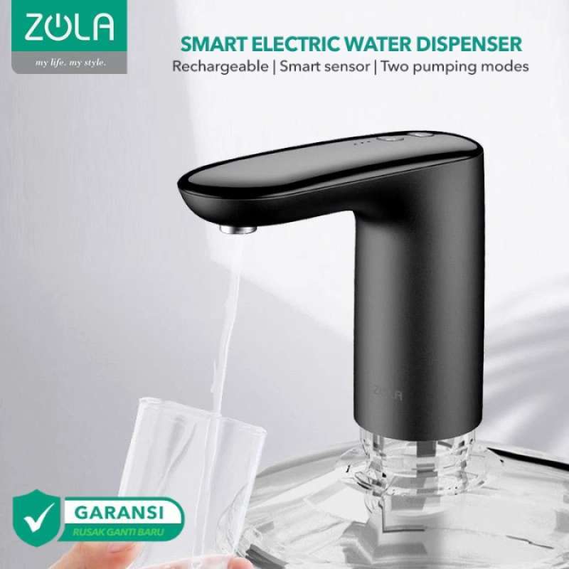 Promo Zola Pompa Galon Air Elektrik Water Dispenser Electric Pump Automatic Diskon 23% di Seller ...