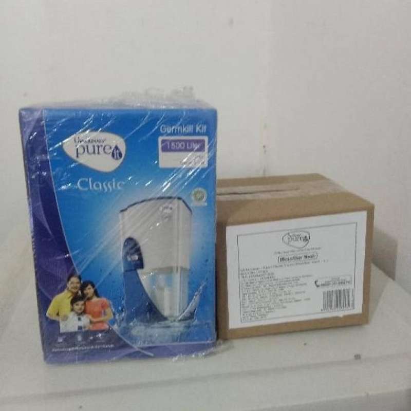 Promo Unilever Pureit Germkill Kit Filter Air Classic 9L - 1500L Diskon ...