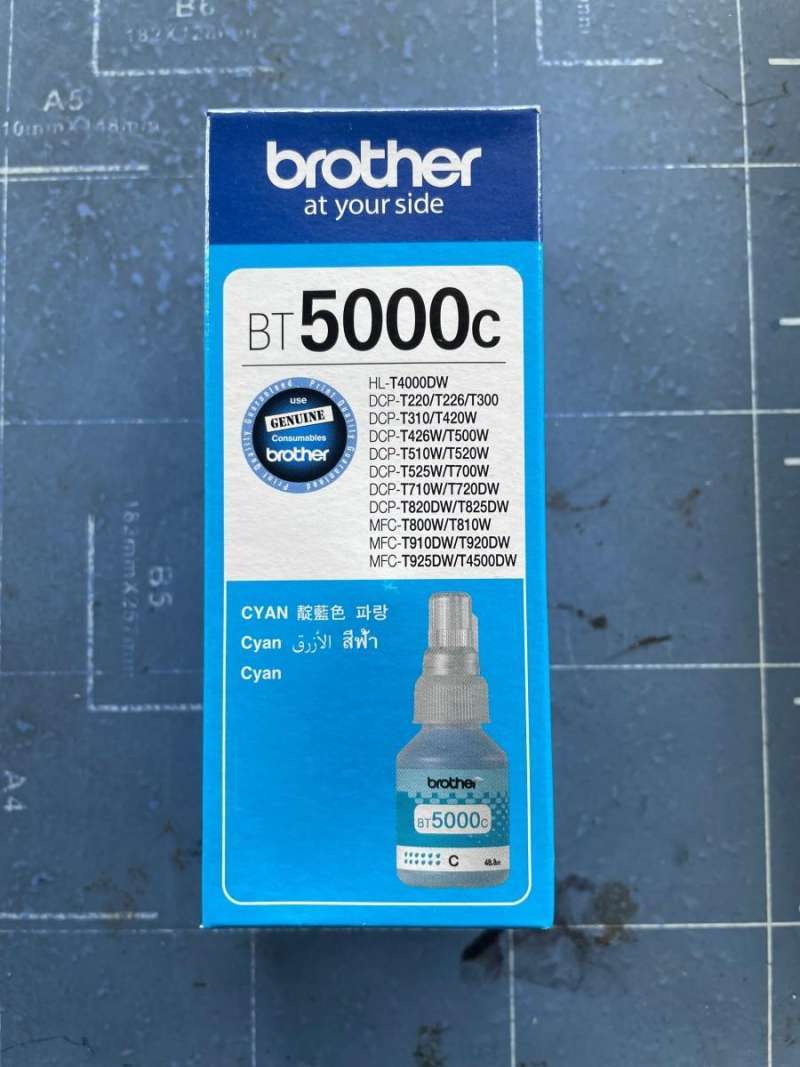 Jual Tinta Brother BT 5000 Cyan Original di Seller JCOM - Baru, Kota Pematang Siantar | Blibli
