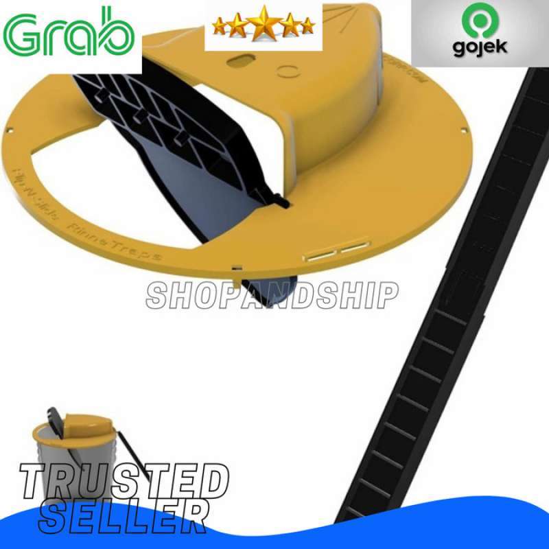 Promo Auto Mouse Trap N Flip Slide Bucket Rat Capture Cage Sanitary ...