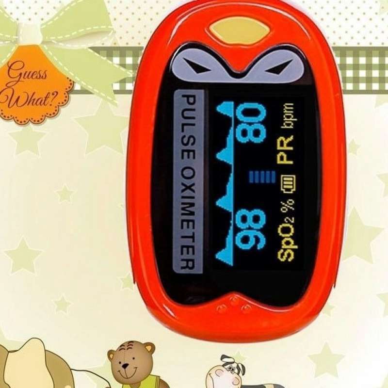 Promo Pulse Oximeter Anak Fingertip Rechargeable Alat Ukur Kadar ...