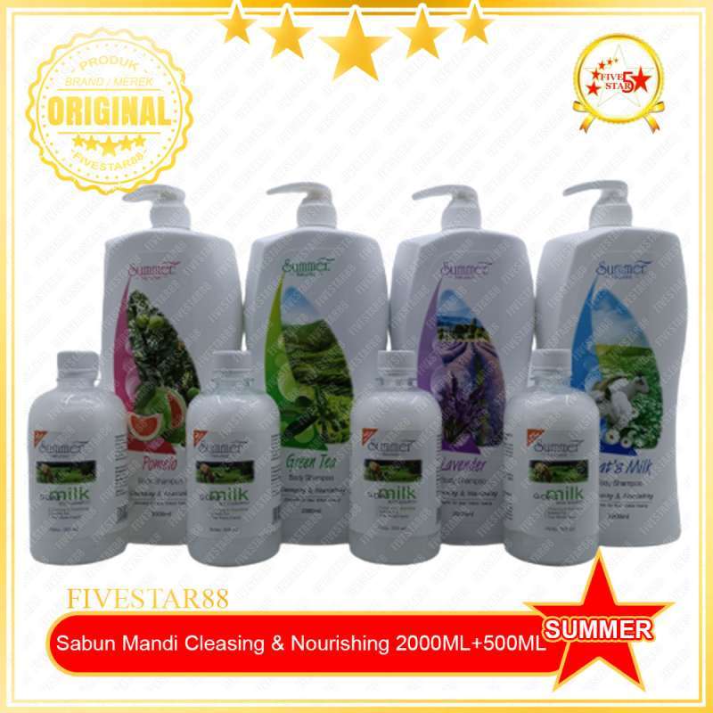 Summer Sabun 2 L Lengkap Harga Terbaru Mei 2024 | Blibli