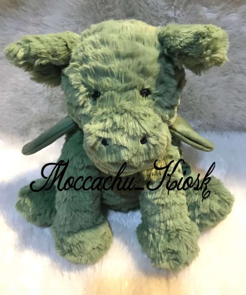 Jual Jellycat Fuddlewuddle Dragon Doll /boneka Naga Hijau Di Seller Kim ...