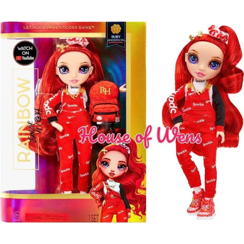 Promo Rainbow High Ruby Anderson Original Boneka Karakter Original Diskon 23 Di Seller Kim