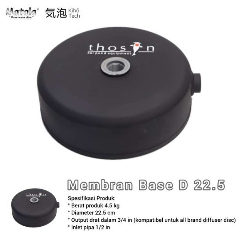 Promo Membran Base D22.5 Pemberat Diffuser Disc Atau Tube Untuk Aerasi ...
