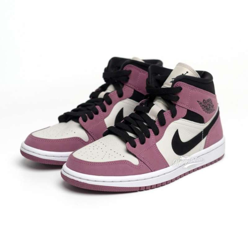 Jual Nike Air Jordan 1 Mid Berry ORIGINAL di Seller Hypepulation ...