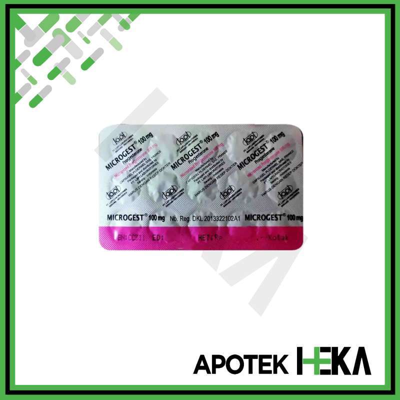Promo Microgest 100 mg 1 Tablet - Progesterone Diskon 2% di Seller ...