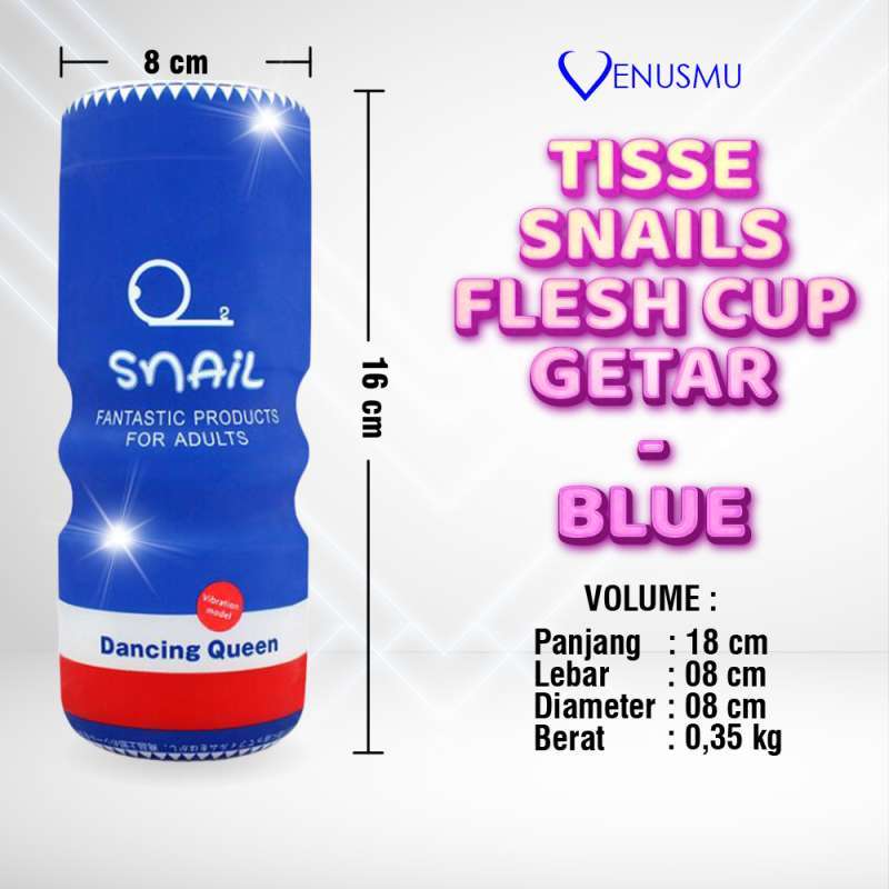 Jual Alat Bantu Kesehatn Pria Venusmu Tisse Snails Flesh Cup Getar ...