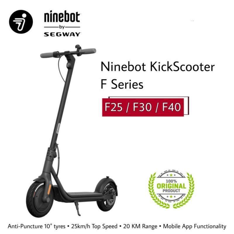 Promo Ninebot KickScooter F25 / F30 / F40 Electric Scooter by Segway ...