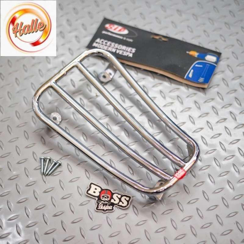 Promo Luggage Carrier Floor Rack Sip Chrome Vespa Sprint Primavera ...