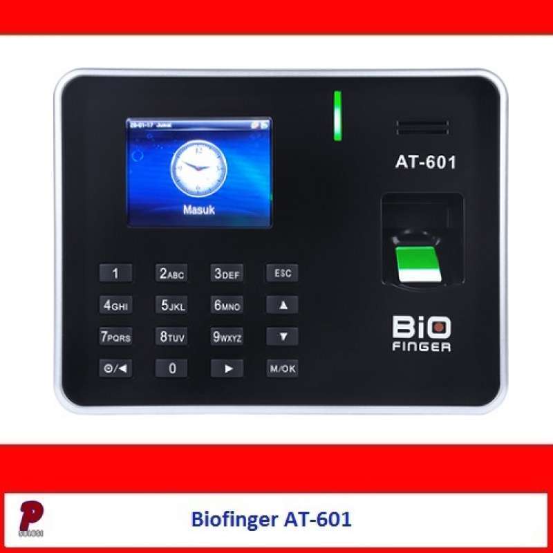 Jual BioFinger AT-601 - Mesin Absensi Fingerprint - Baterai internal di ...