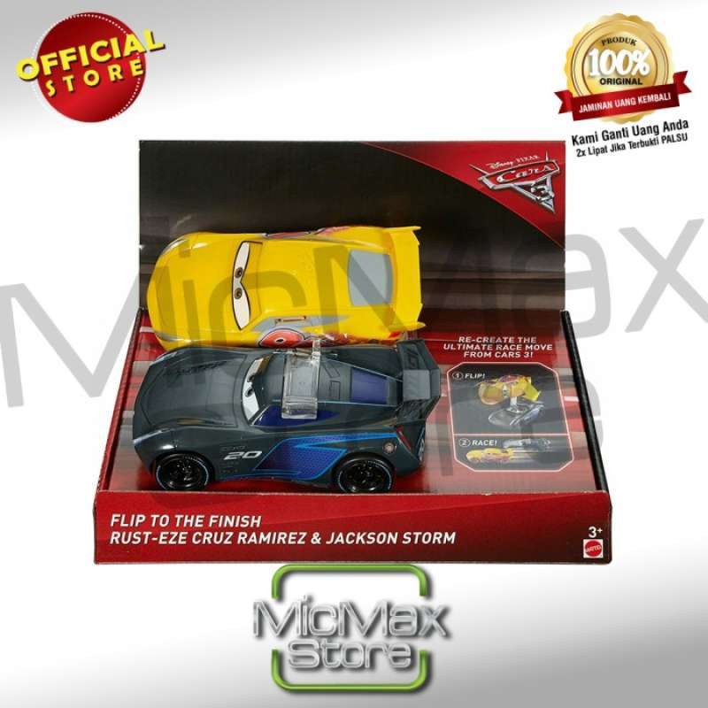 Promo Disney Pixar Cars 3 Rust-Eze Cruz Ramirez & Jackson Storm FCX95 ...