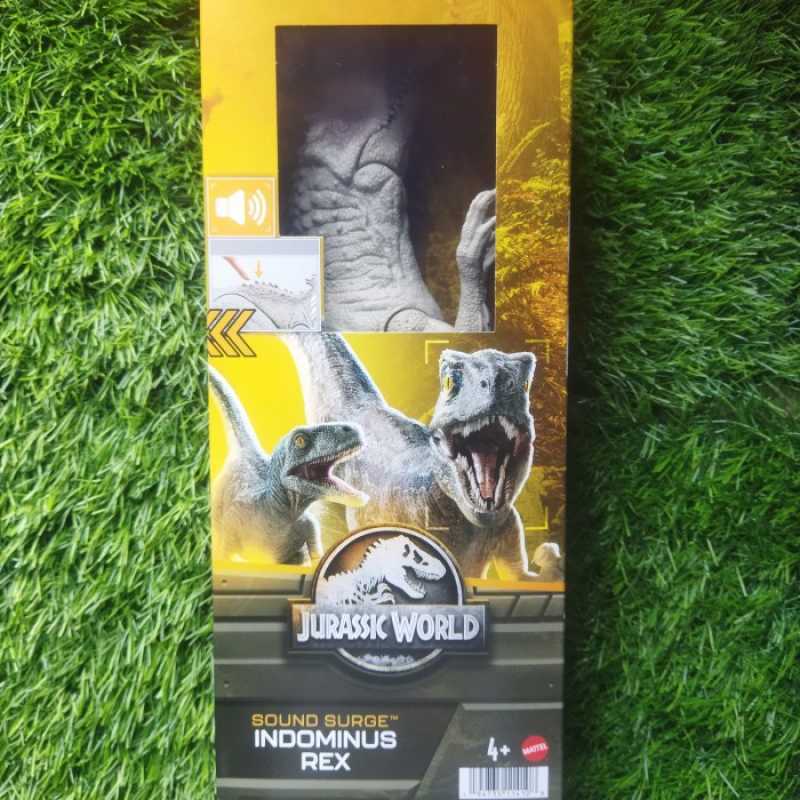 Promo Jurassic world sound surge indominus rex mattel Diskon 23% di ...