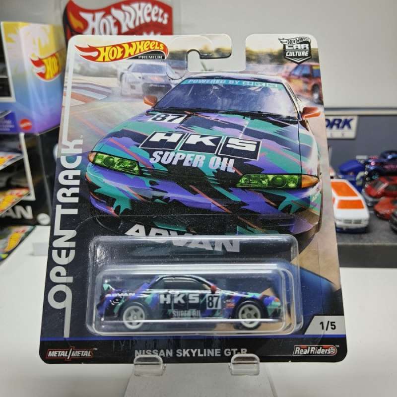Promo Hot Wheels Premium Nissan Skyline GTR R32 Car Culture Open Track ...