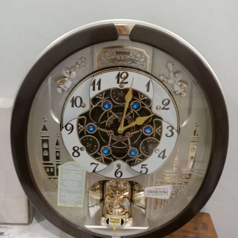 Jual Jam Dinding Seiko Original Qxm291b Di Seller Casio Authorized ...