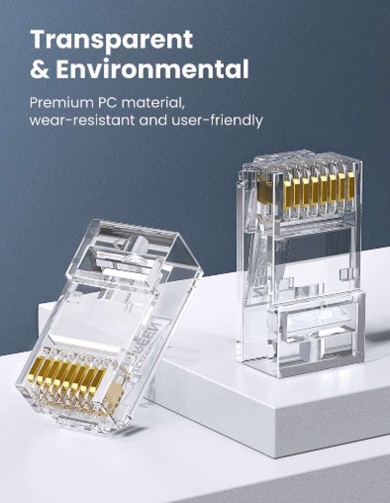 Promo Ugreen Modular Cat6 Barel Rj45 Ethernet Gigabit Connector ...