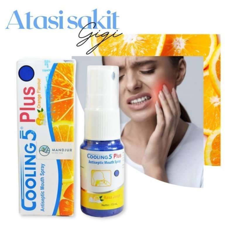 Promo Obat Sakit Gigi Semprot Berlubang Dan Gusi Bengkak Sariawan ...