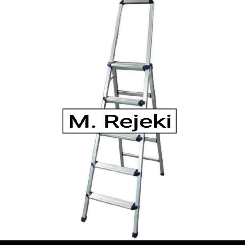 Promo Tangga Aluminium Krisbow Step Ladder 6 Step 1.6m Kw0101836 Diskon ...