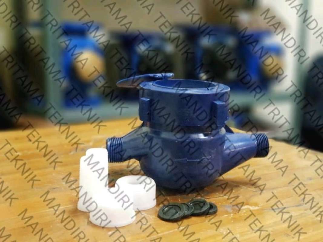 Jual Water Meter Plastik 1/2 Inch Abs - Meteran Air Plastik Murah 15mm ...