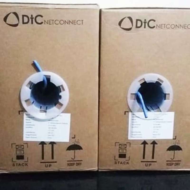 Promo Dtc Utp Cable Cable Cat.6 @305Mtr Blue Diskon 23% di Seller ...