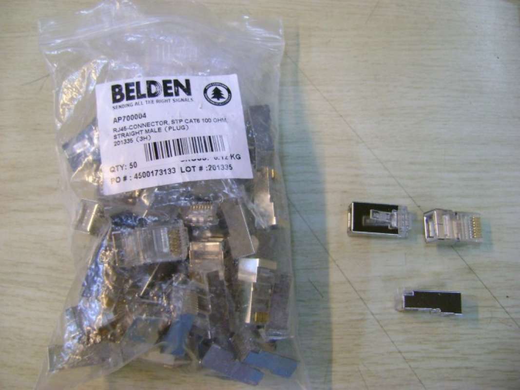 Promo Belden Rj45 Cat 6 (metal Casing) Diskon 23% Di Seller Urahara ...