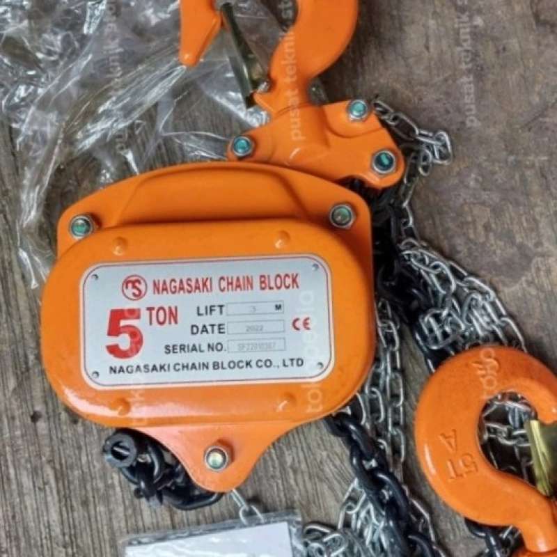 Promo Chain block Nagasaki 5 ton x 3 meter Japan Diskon 23% di Seller ...