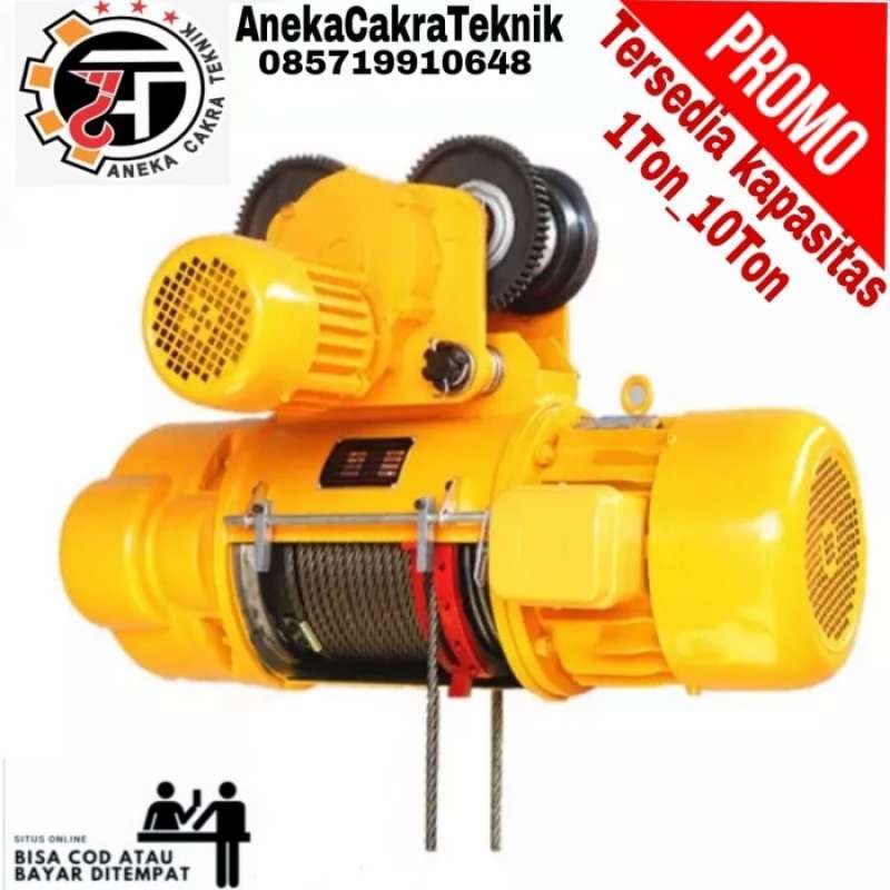 Promo Electric Wire Rope Hoist 2 Ton x 12 meter NAGASAKI JAPAN Diskon ...