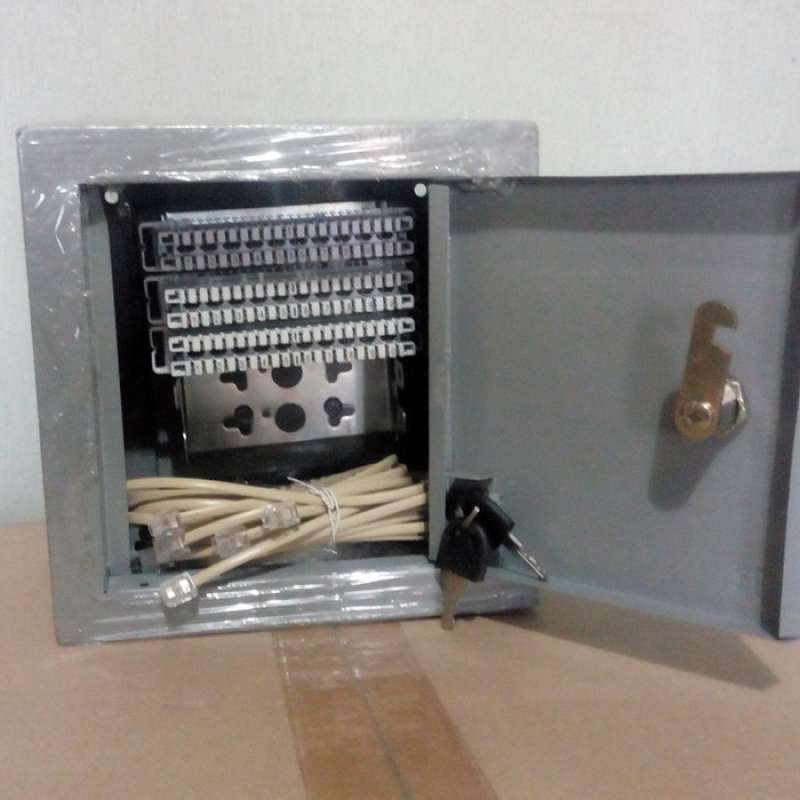 Promo Mdf Terminal Box 24 Extension Komplit Frame Lsa Kabel Rj11 Diskon ...