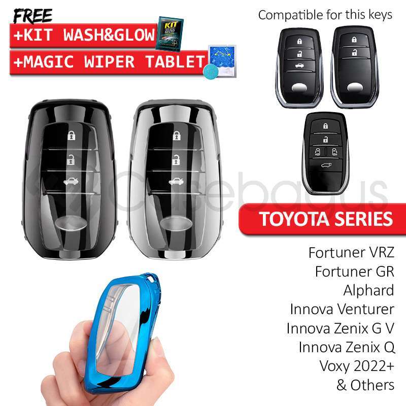 Jual All New Toyota Voxy 2022 2023 2024 - Glossy Case Kunci Mobil Key ...