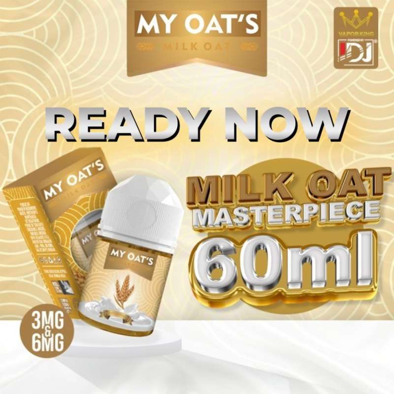 Jual My Oats Masterpiece Milk Oat 60ml By Idj X Vaporking - Liquid My ...