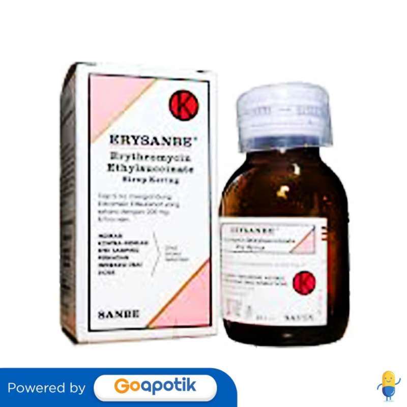 Jual ERYSANBE 60 ML SIRUP di Seller Apotek Orange Bligo - Bligo ...