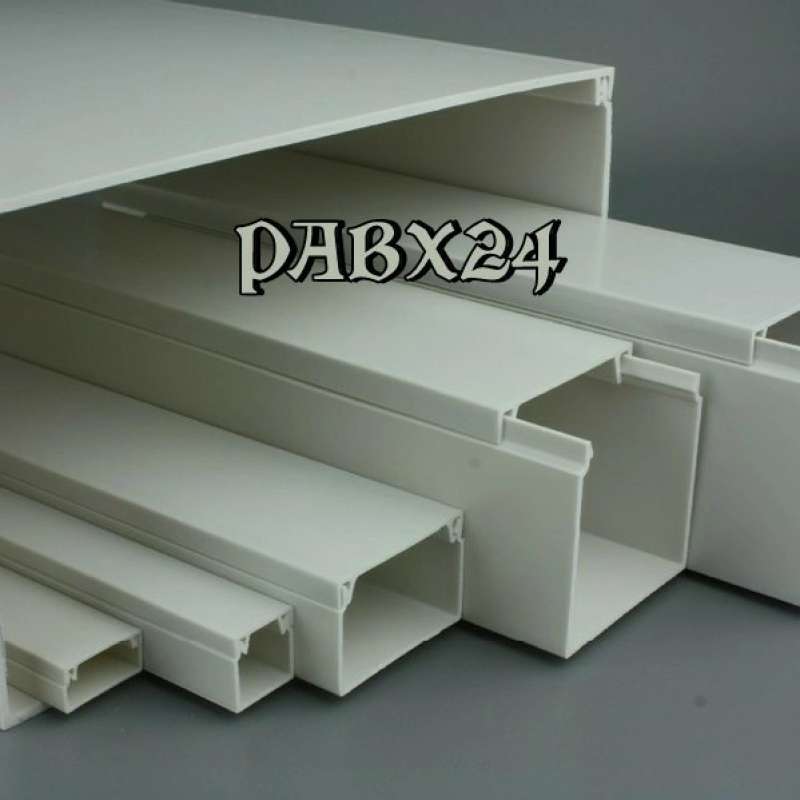 Promo Kabel Tray PVC / Cable Duct Uk 100 x 100 x 3000mm Diskon 23% di ...