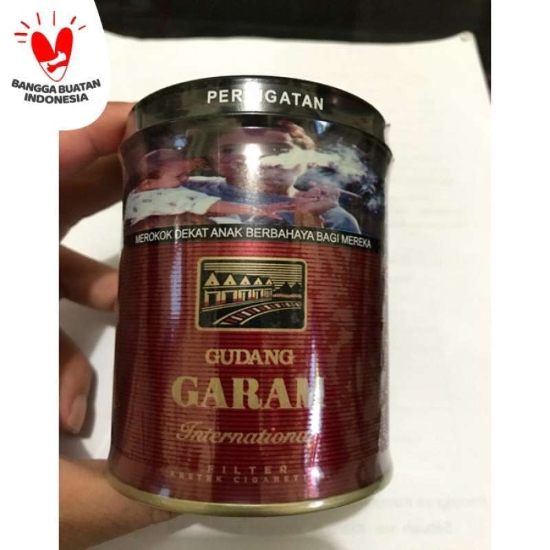 Jual Gudang Garam Filter Kaleng 50 Batang / International Cigarettes ...