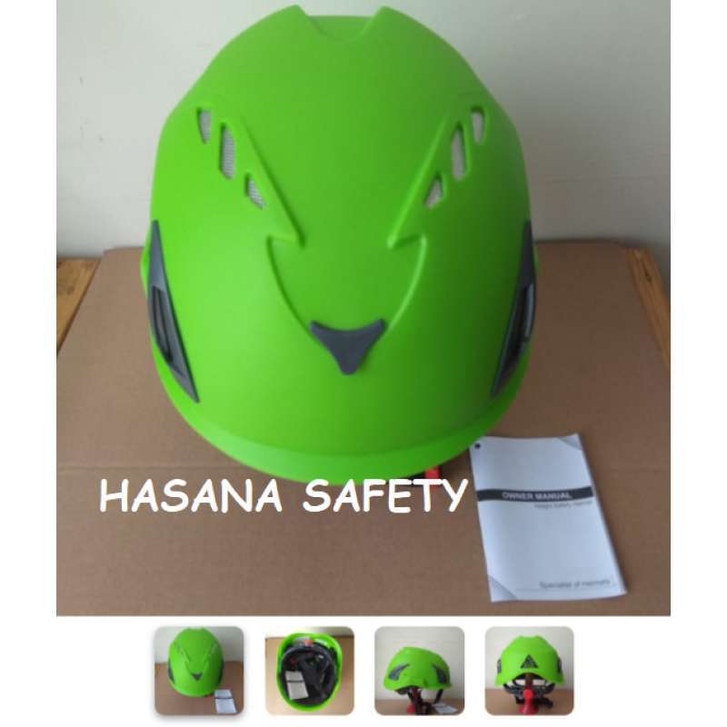 Jual Helm Safety Climbing Green Climb Ranger di Seller Prima Adaptor ...