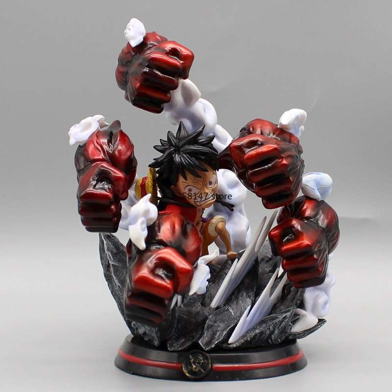 Promo 15cm One Piece Figure More Fist Sun God Nika Luffy Action ...