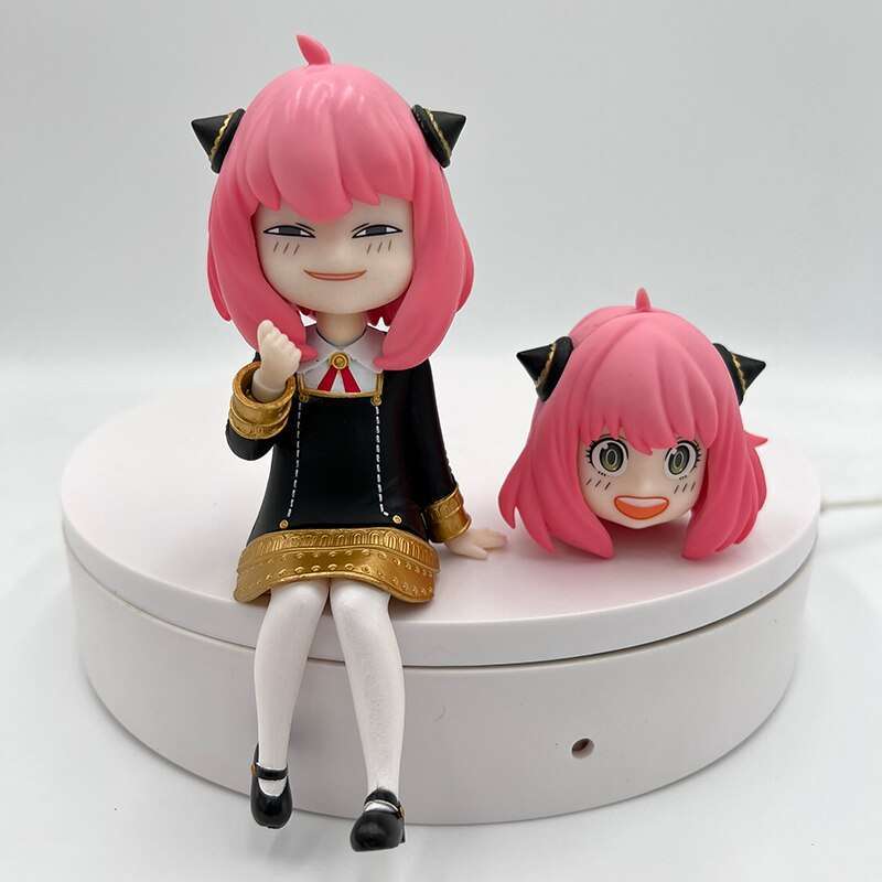Promo 15cm Anya Forger Anime Figure SPY×FAMILY Action Figure SPY FAMILY ...