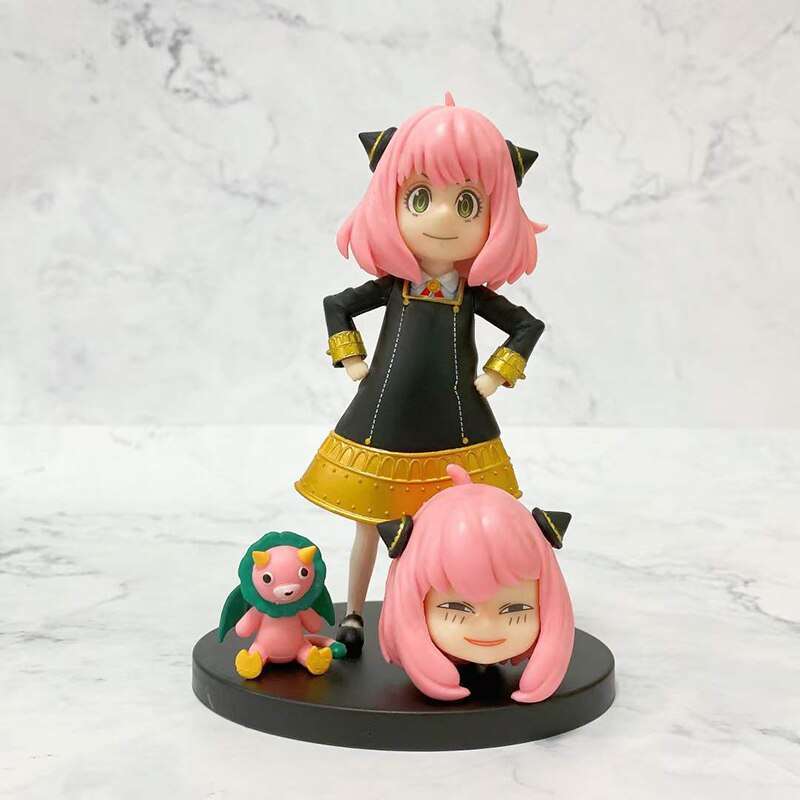 Promo 15cm Anya Forger Anime Figure SPY×FAMILY Action Figure SPY FAMILY ...