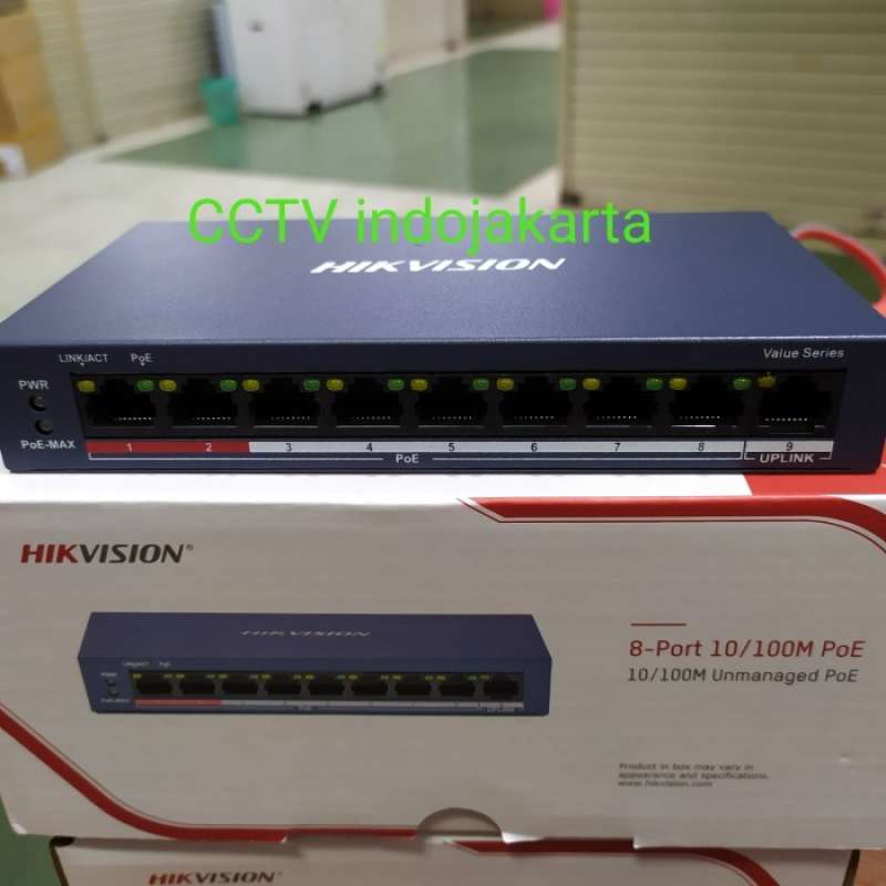 Promo Hikvision Poe Ds-3E0109P-E/M Switch Hub Poe 8 Port Diskon 4% di ... Promo Hikvision Poe Ds-3E0109P-E/M Switch Hub Poe 8 Port Diskon 4% di ...