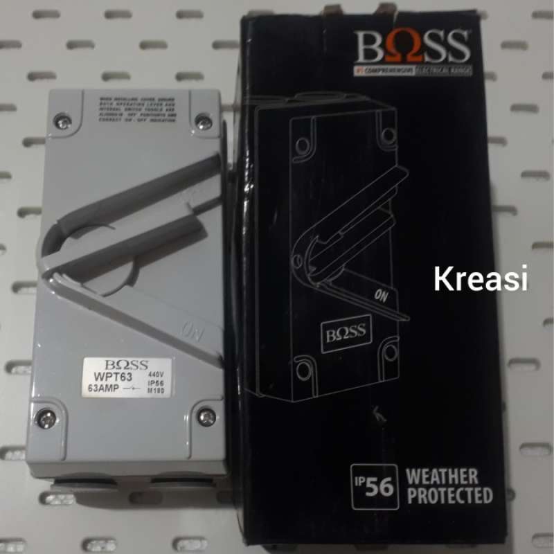 Promo Selector Switch Boss Wpt63 3 Pole - 63a Diskon 23% Di Seller ...