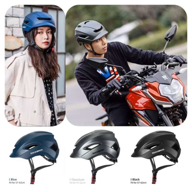 Promo Helm Sepeda Gowes Rockbros Wt099 Original Dewasa Pria Wanita Cowo ...