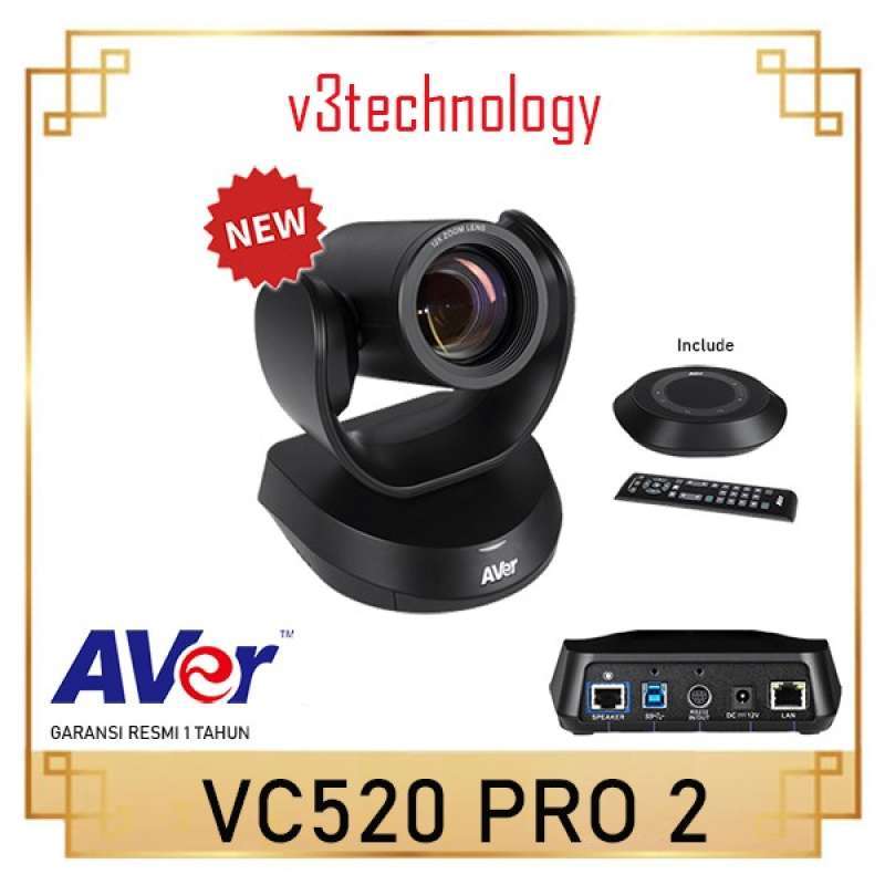 Promo AVER VC520 Pro2 PTZ Camera Conferencing System - VC520 Pro 2 ...