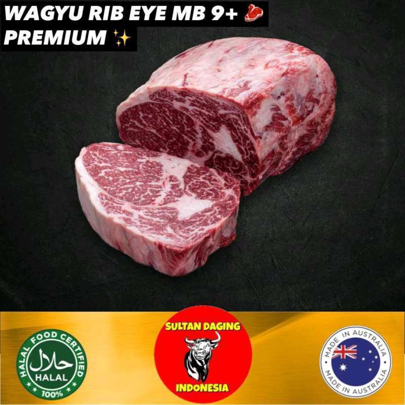 Jual Wagyu Rib Eye Mb 9 320gr Premium Import Dari Aussie Wagyu Ribeye