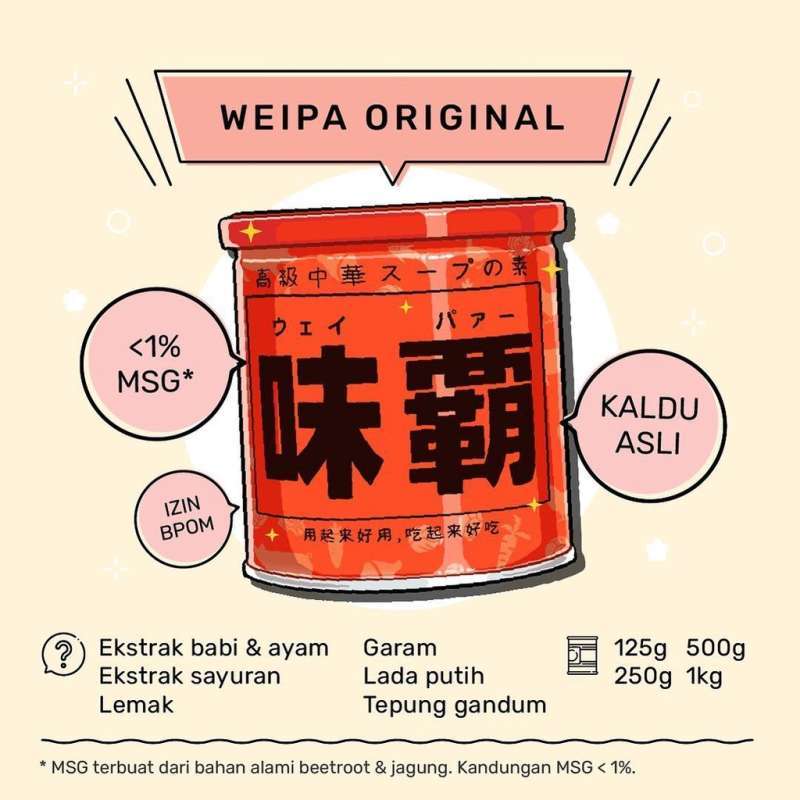 Jual Weipa 250gr Original / Premium / Seafood - Seafood 250gr Di Seller ...