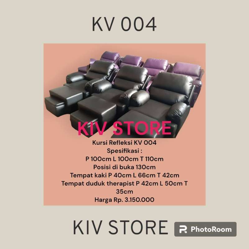 Jual kursi refleksi atau sofa refleksi harga terjangkau - KV 004 di Seller KIV STORE - Jatimulya ...
