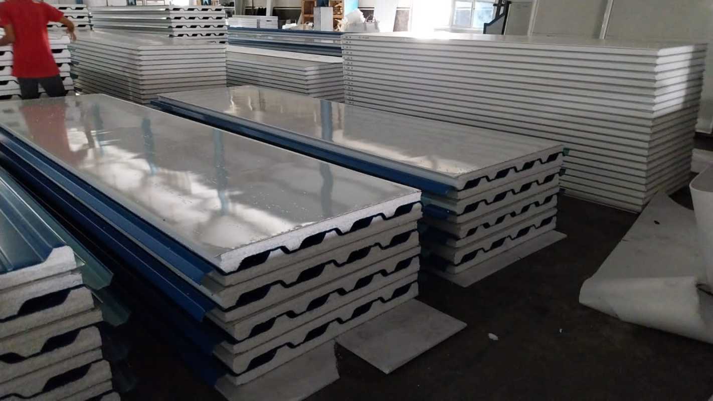 Jual Sandwich Panel Eps Wall/dinding Color Standar Di Seller Serba Atap ...