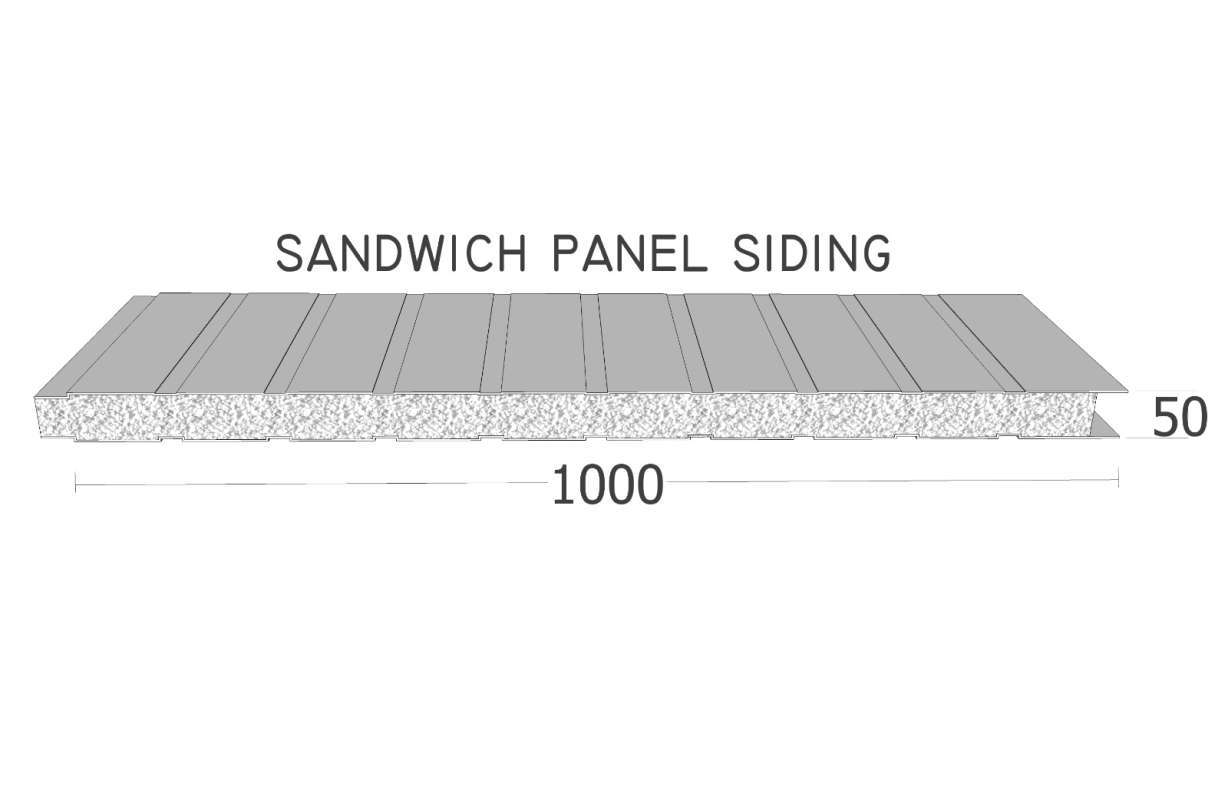 Jual Sandwich Panel Eps Wall/dinding Color Standar Di Seller Serba Atap ...